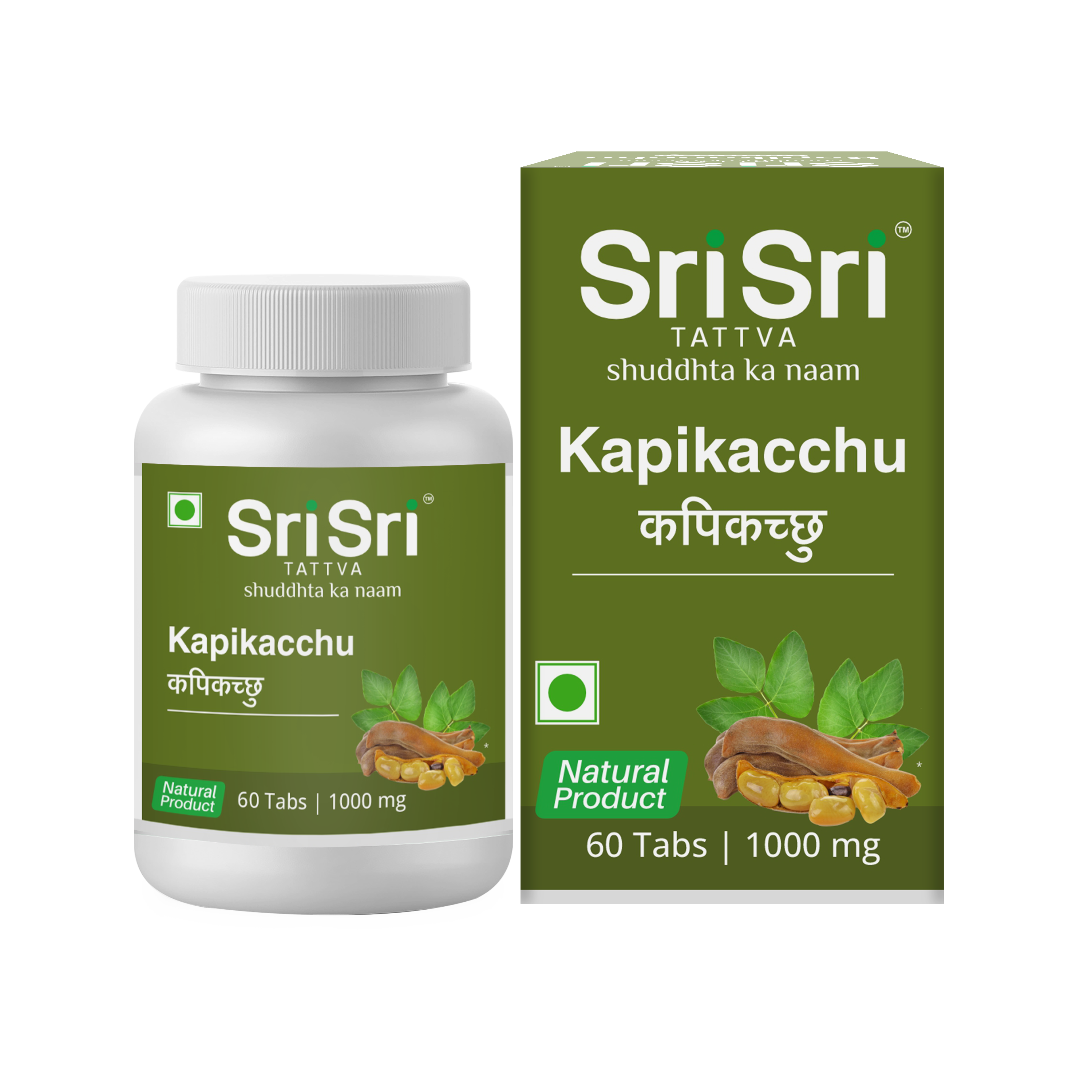 Kapikacchu Tablets, 60Tabs | 1000 mg – Sri Sri Tattva