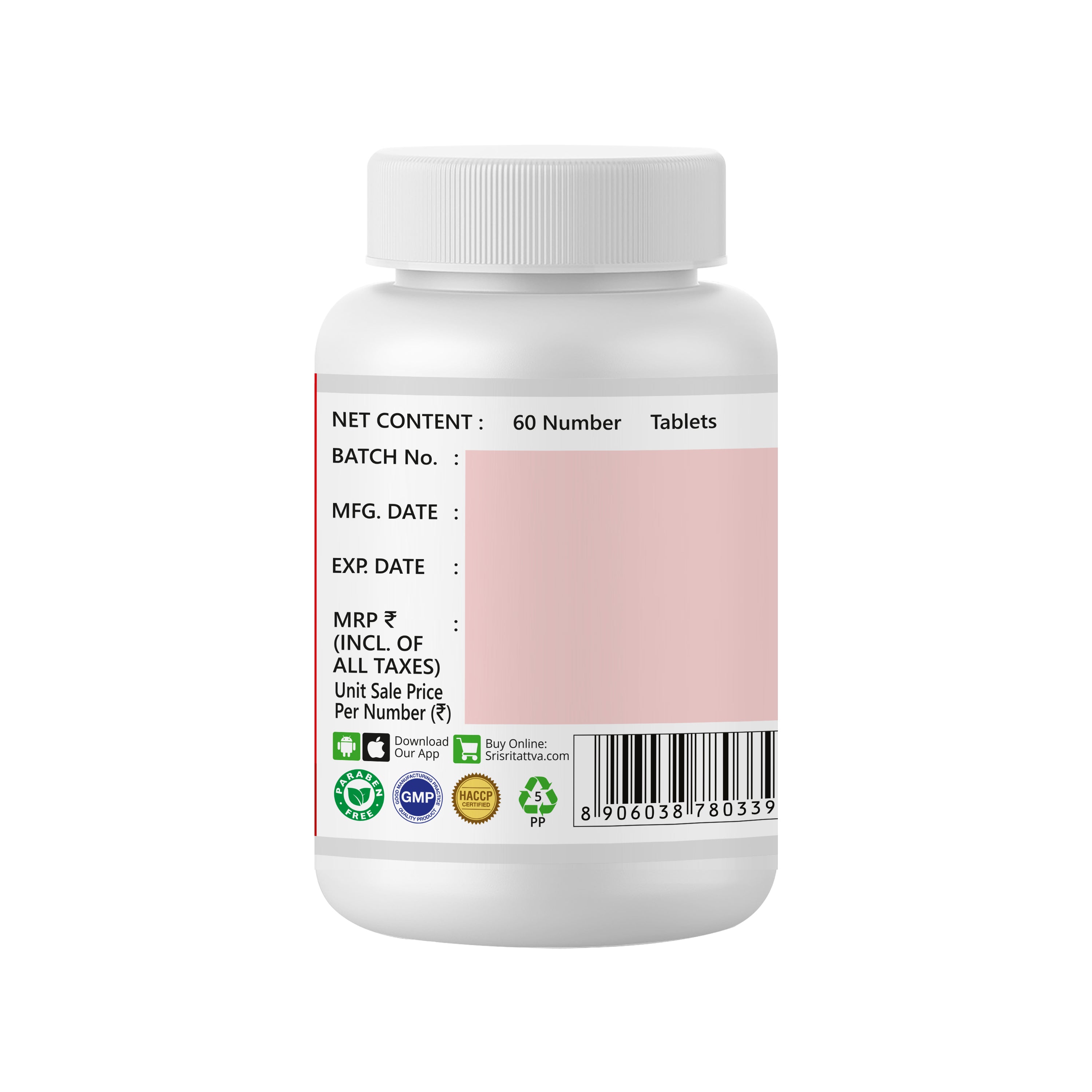 Nishamlaki Tablet - Anti-Diabetic, 60 Tabs 500mg – Sri Sri Tattva
