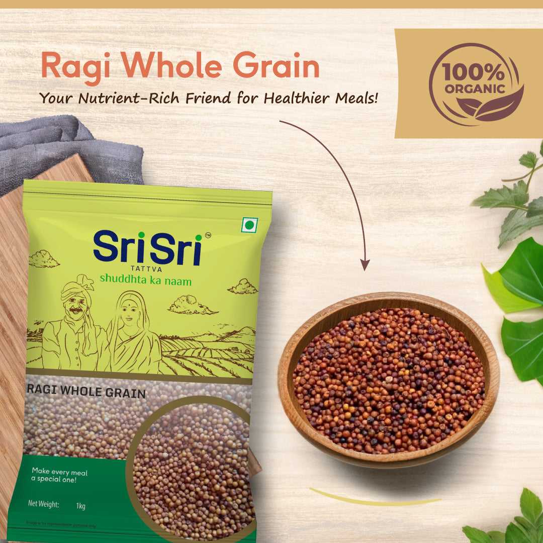 Ragi Whole Grain - 1kg – Sri Sri Tattva
