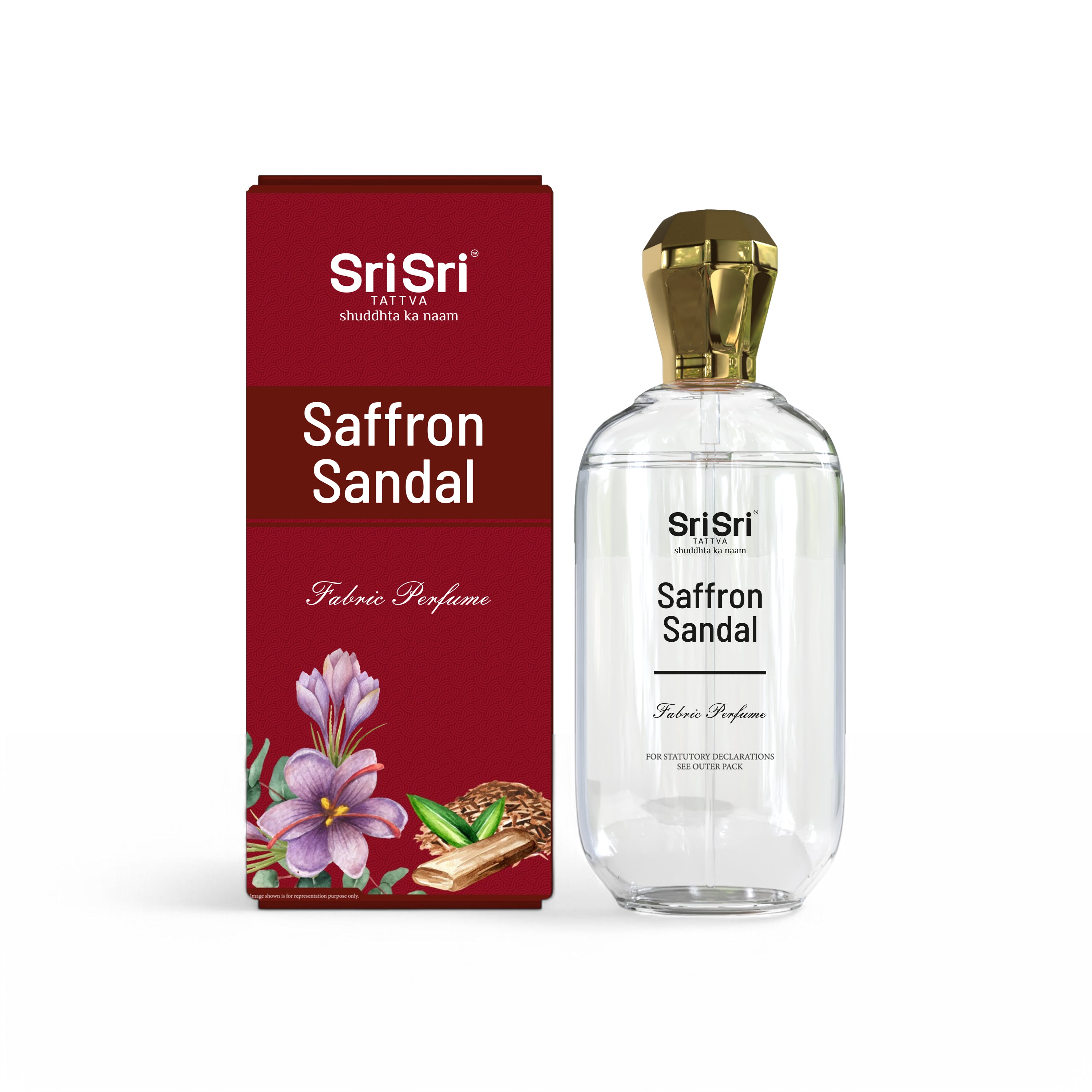Saffron Sandal Fabric Perfume | 100 ml – Sri Sri Tattva