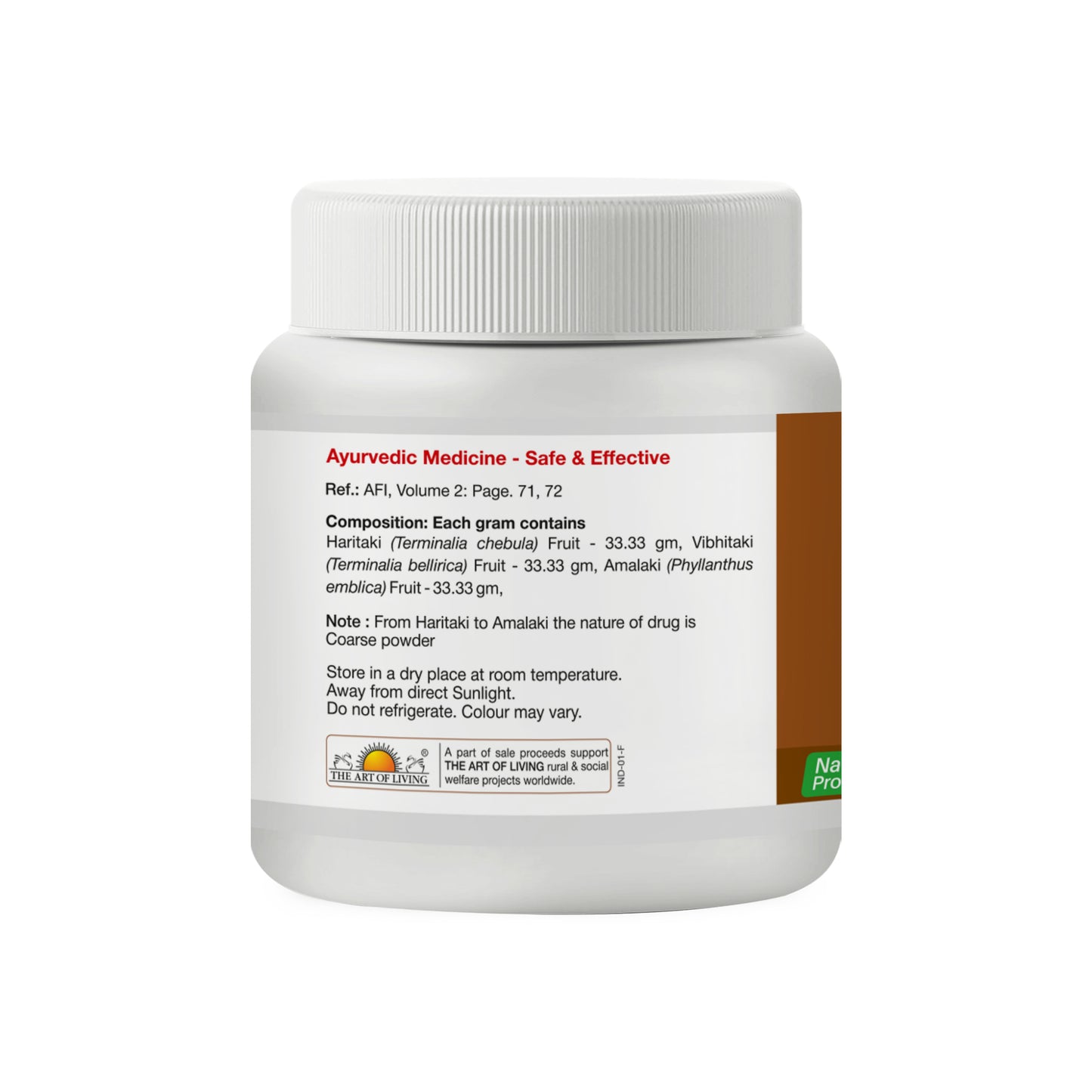 Triphala Kwath Churna, 100 g – Sri Sri Tattva