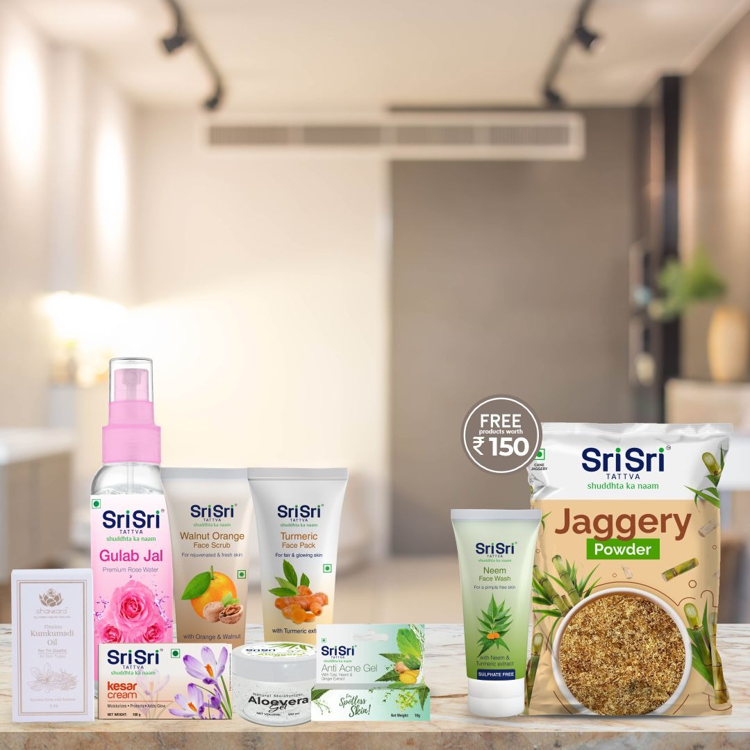 The Serene Glow Gift Pack – Sri Sri Tattva