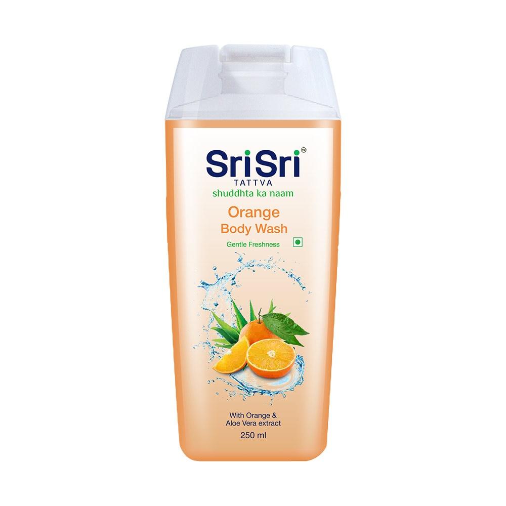 Orange Body Wash - Gentle Freshness, 250ml | Sri Sri Tattva