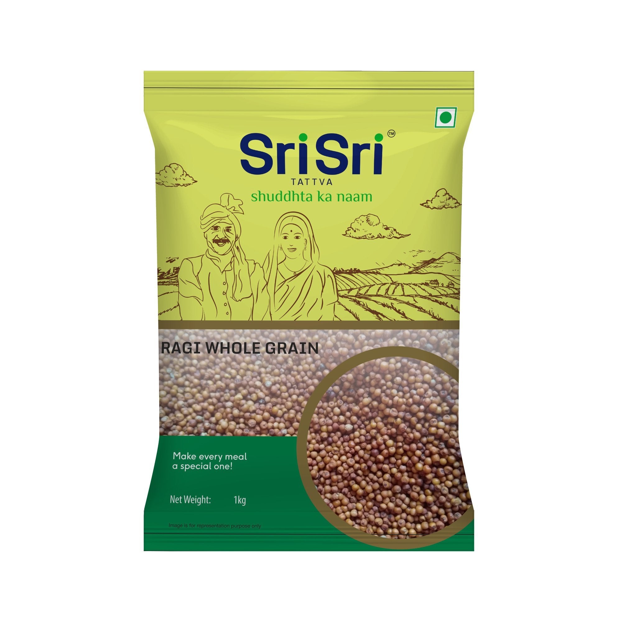 Ragi Whole Grain - 1kg – Sri Sri Tattva
