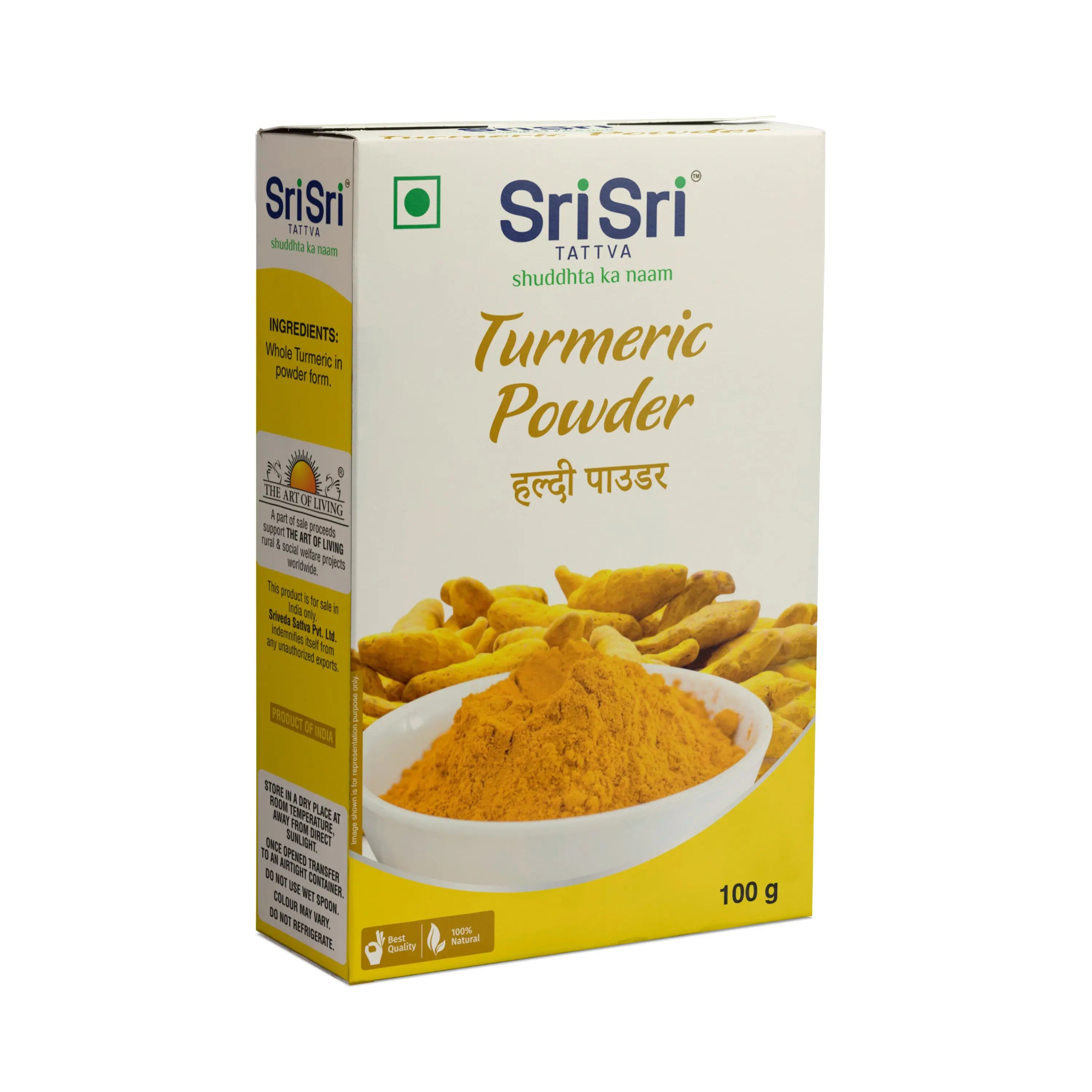 Turmeric Powder 100g – Sri Sri Tattva