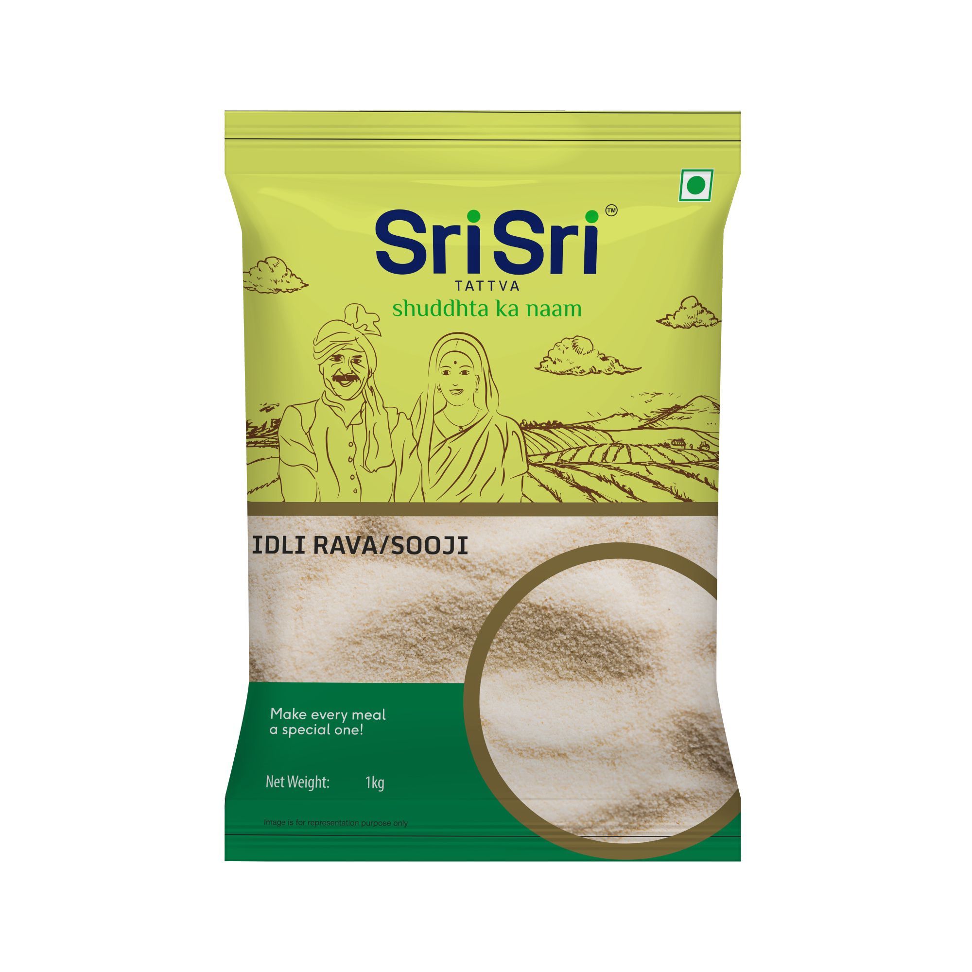 Idli Rava/Sooji -1kg – Sri Sri Tattva